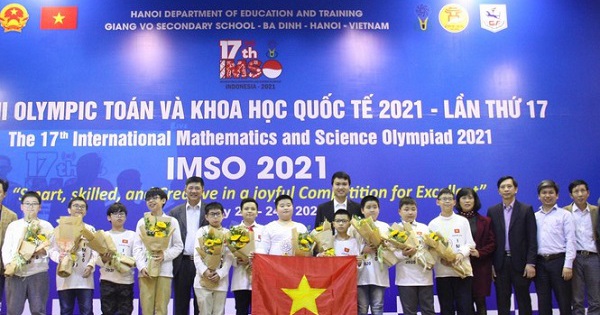 Ha Noi students win gold medal at Int'l Math-Science Olympiad